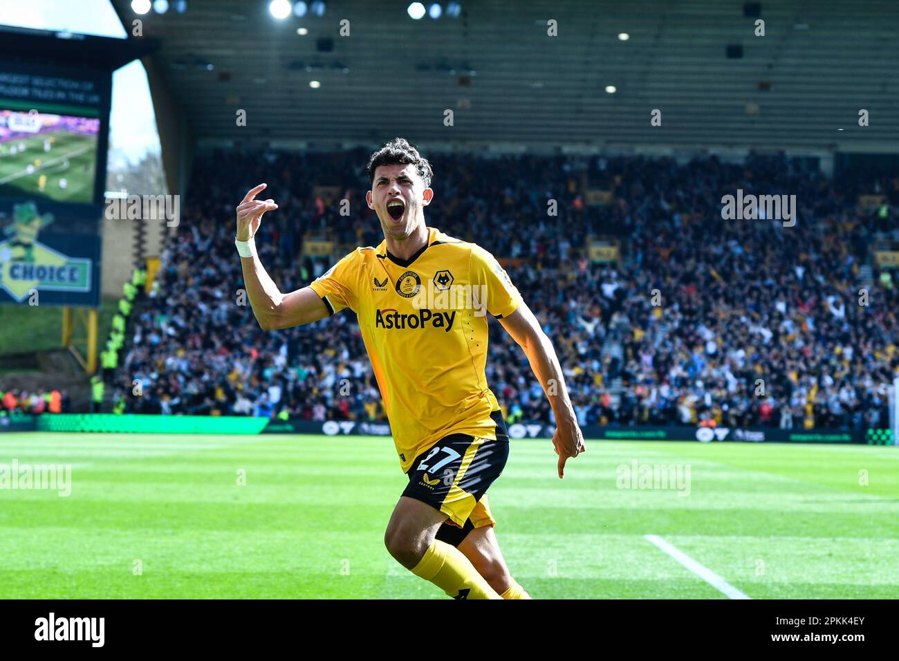 8th April 2023; Molineux Stadium, Wolverhampton, West Midlands, England ...