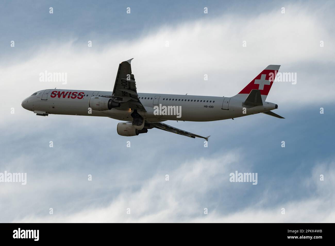 Zurich, Switzerland, January 2, 2023 Swiss international airlines ...