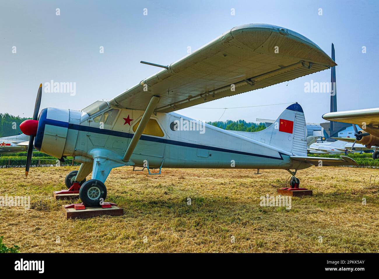 Airplane at the China Military Aviation Museum, Beijing Stock Photo - Alamy