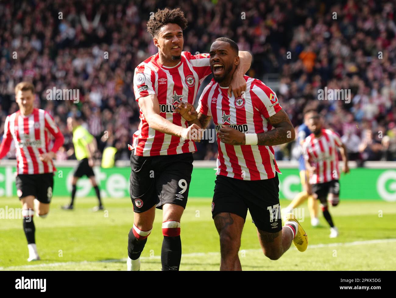 Brentford newcastle toney hi-res stock photography and images - Alamy
