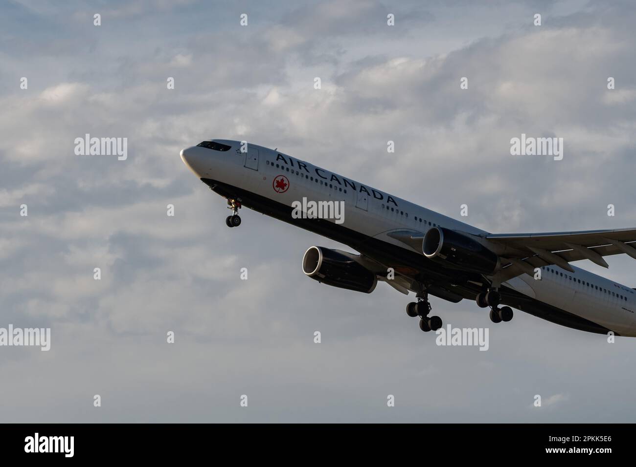 Zurich, Switzerland, January 2, 2023 Air Canada Airbus A330-343 ...