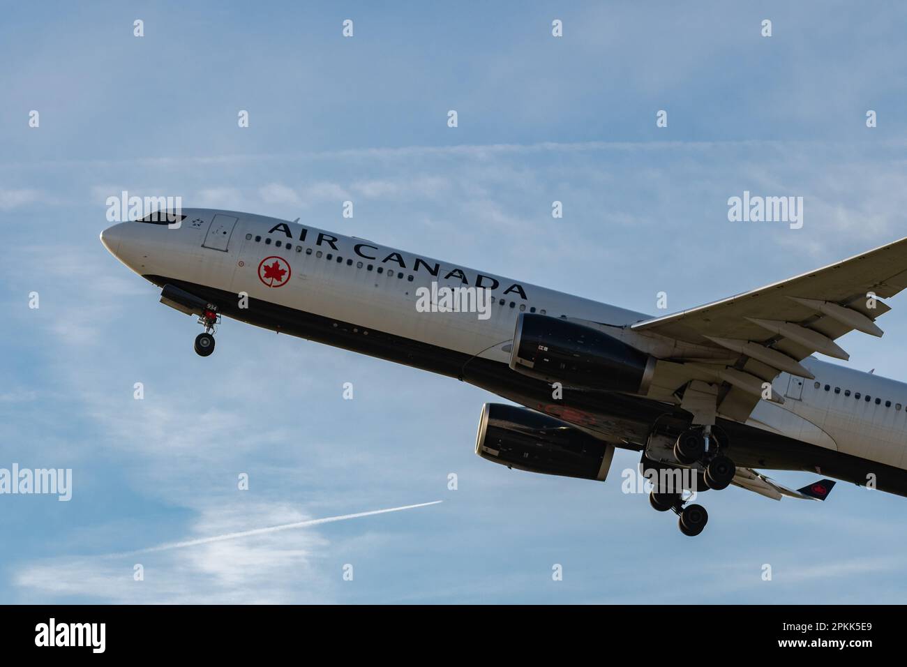 Zurich, Switzerland, January 2, 2023 Air Canada Airbus A330-343 ...