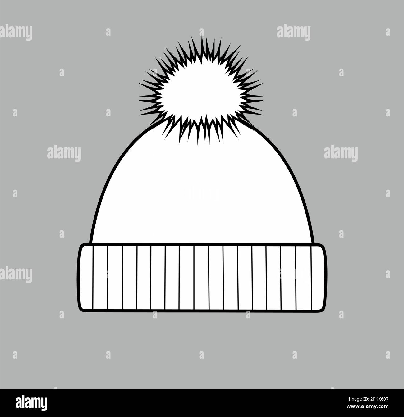 Female black cap Stock Vector Images - Alamy