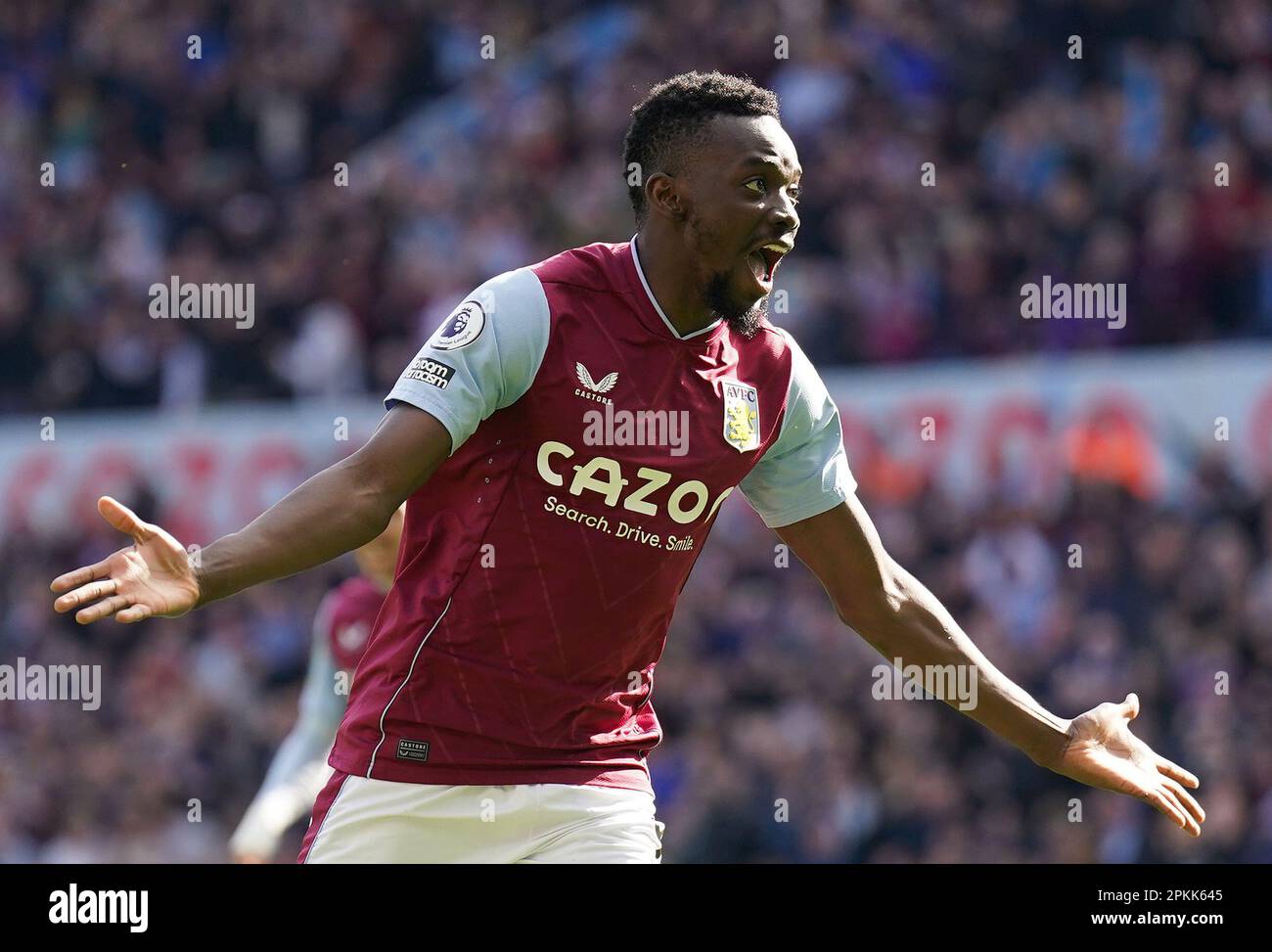 Bertrand traore aston villa forest hi-res stock photography and images ...