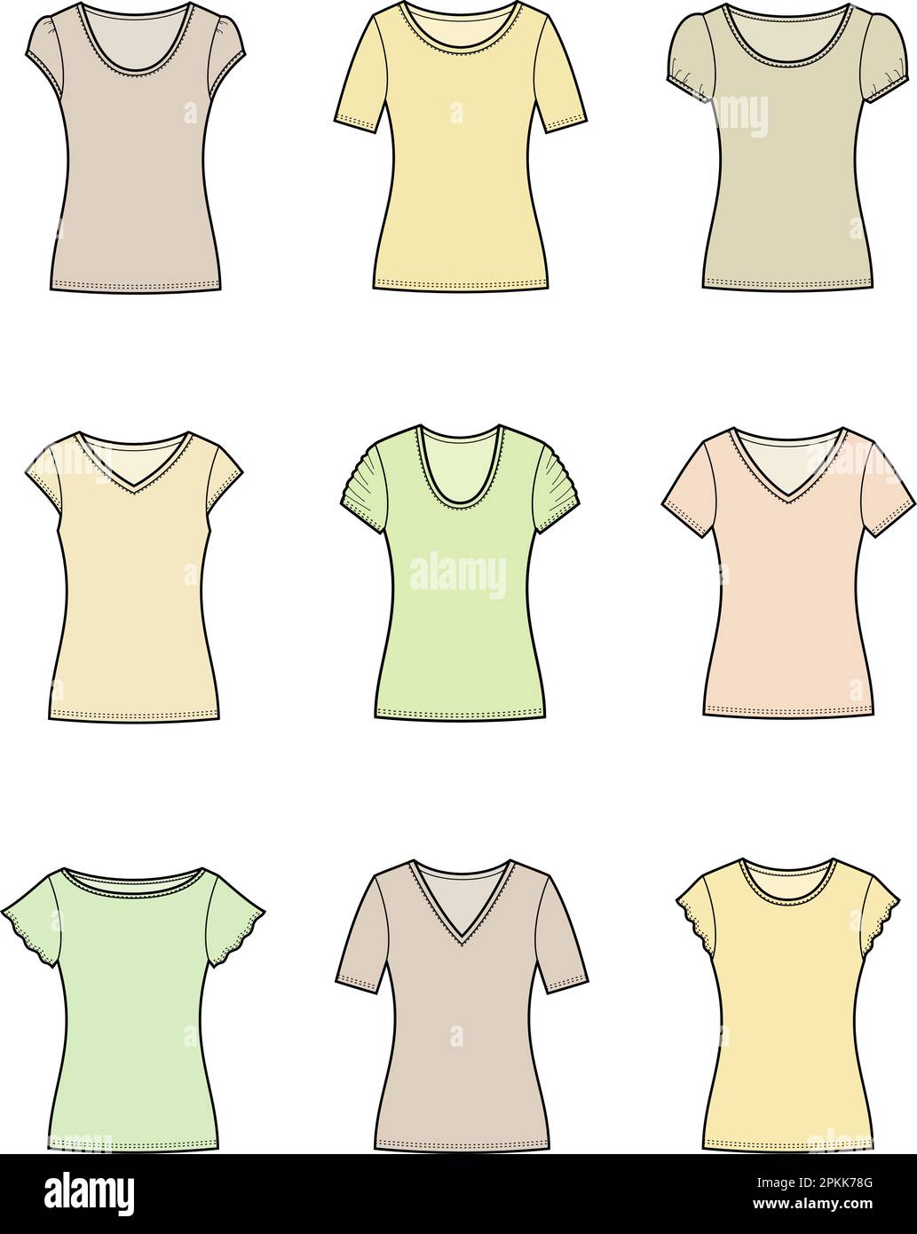 Drape top Stock Vector Images - Alamy