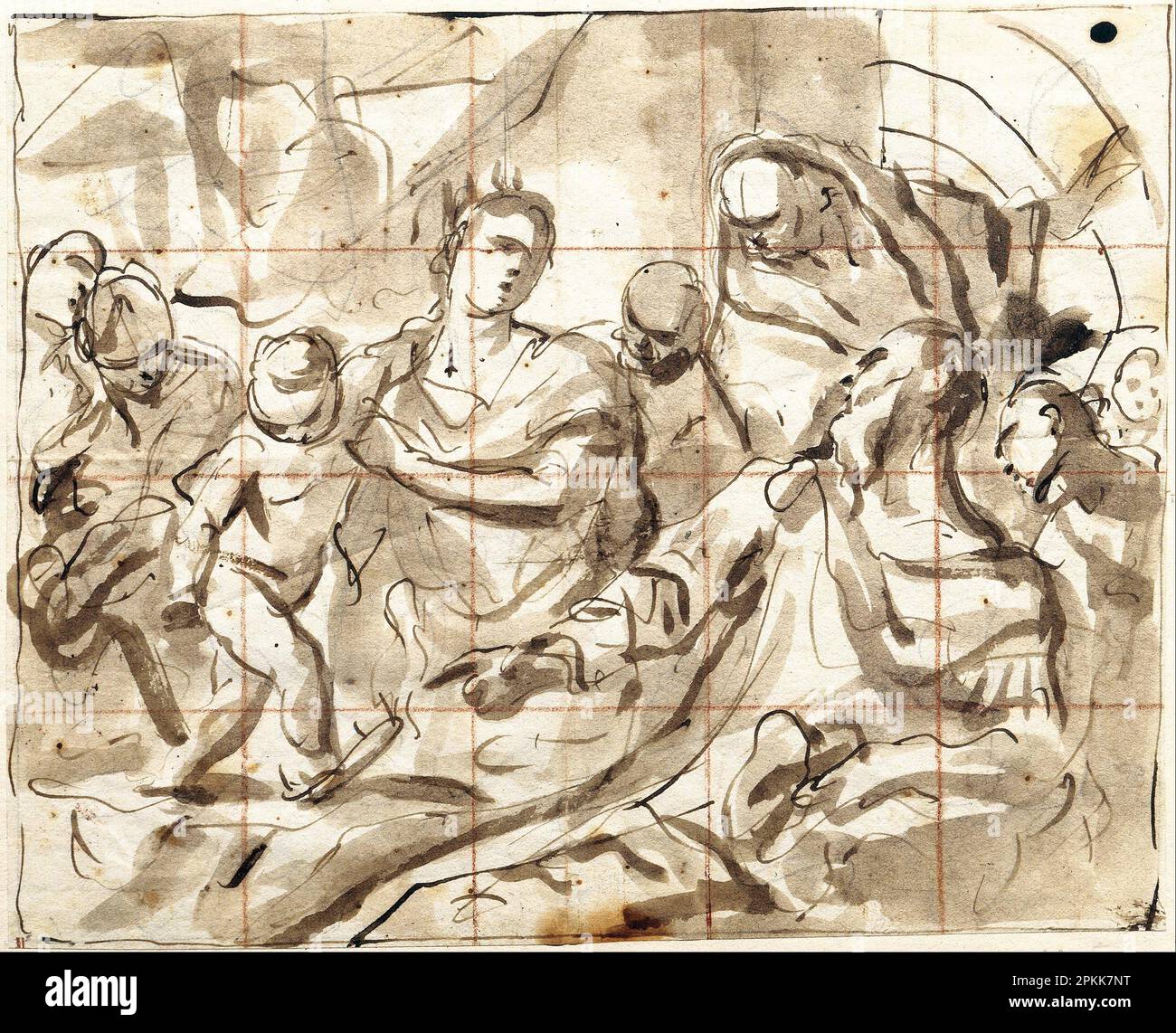 The Boy Moses stepping on Pharaoh’s Crown (1690s - 1704) by Antonio ...