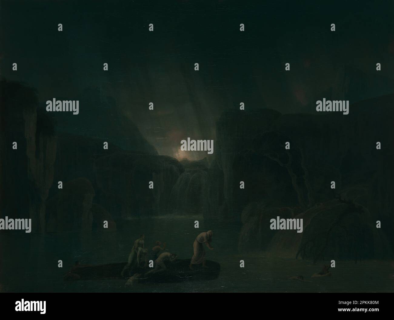 The Deluge 1787 by Jacob More Stock Photo - Alamy