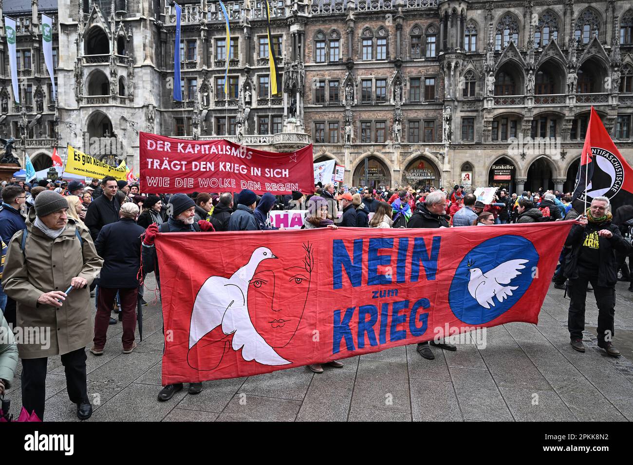 Munich, Germany. 08th Apr, 2023. Participants in the traditional Easter ...