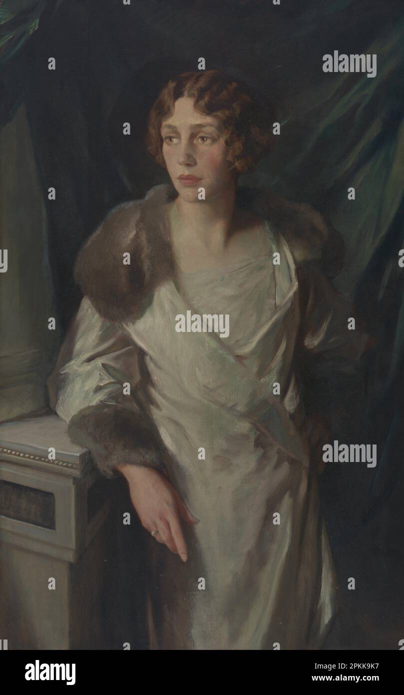 Mary Borden 1920 by Glyn Warren Philpot Stock Photo - Alamy
