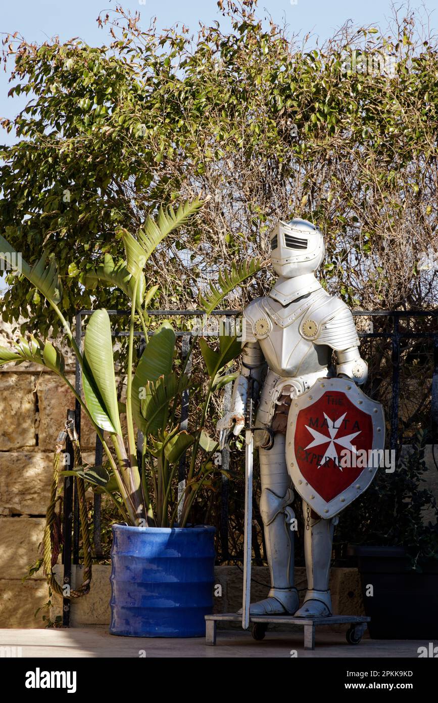 Valletta, Malta. 26th Mar, 2023. Armor of the Knights of the Order of ...