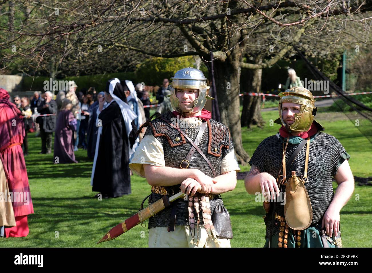Edinburgh, Scotland, UK. 8th April 2023. Bringing the Easter Story to ...