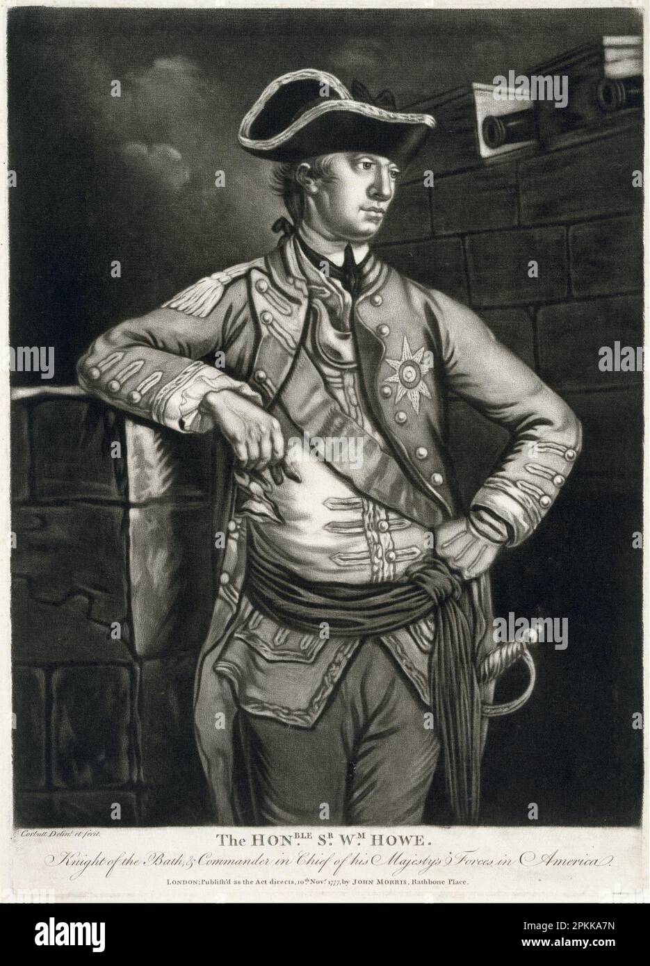 The Honble. Sr. Wm. Howe, Knight of the Bath, & Commander in Chief of ...