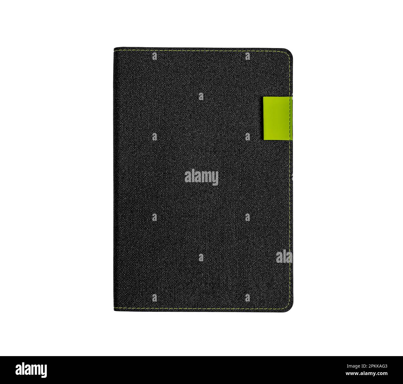 Closed planner, notebook, office notepad isolated on white background ...