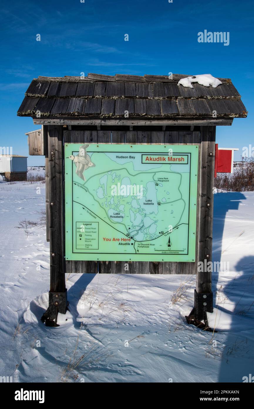 Map of churchill hi-res stock photography and images - Alamy
