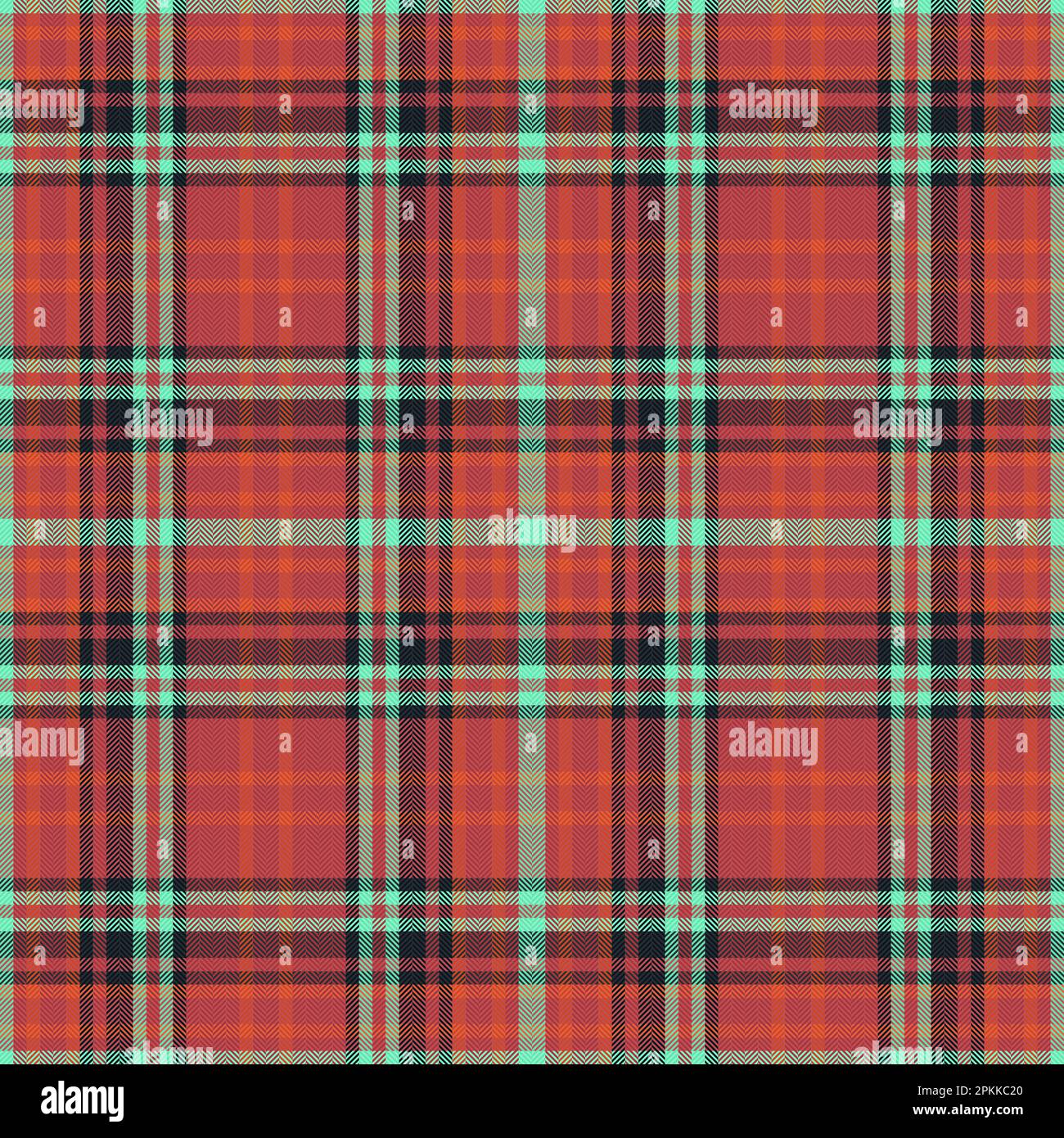 Plaid seamless background. Pattern textile vector. Check tartan fabric ...
