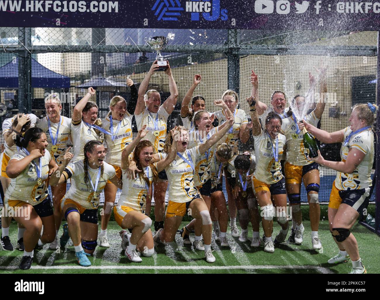 RKS Legal Samurai Warriors team members celebrate after winning the ...