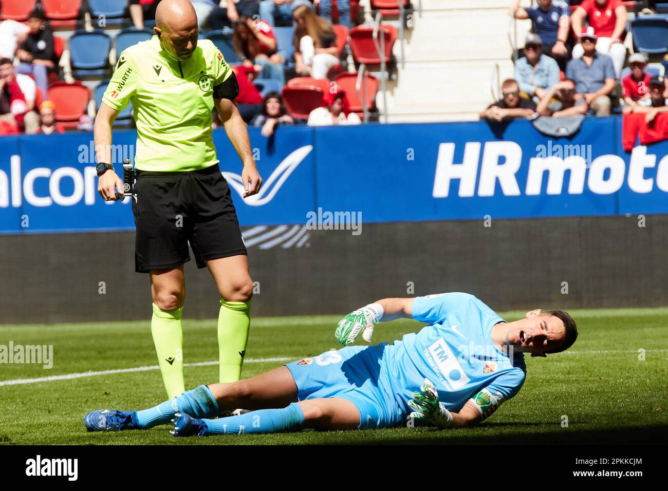 Pamplona, Spain. 8th Apr, 2023. Sports. Football/Soccer.Pablo Gonzalez ...