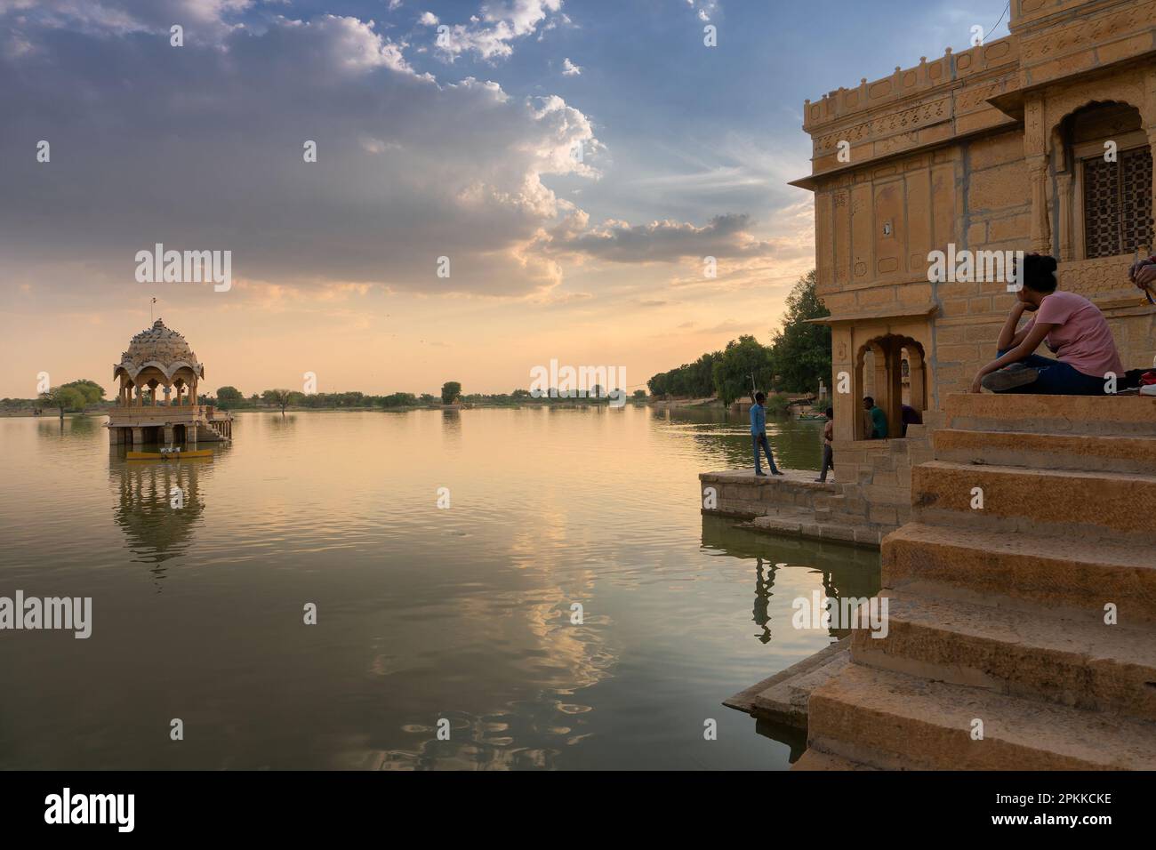 Jaisalmer, Rajasthan, India - 13.10.2019 : Chhatris and shrines of ...