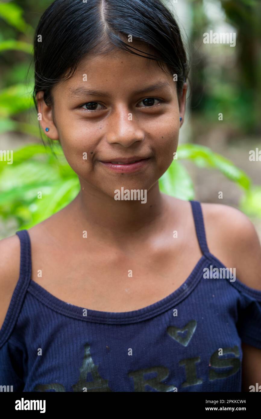Faces of Peru: Life on the Amazon Stock Photo - Alamy