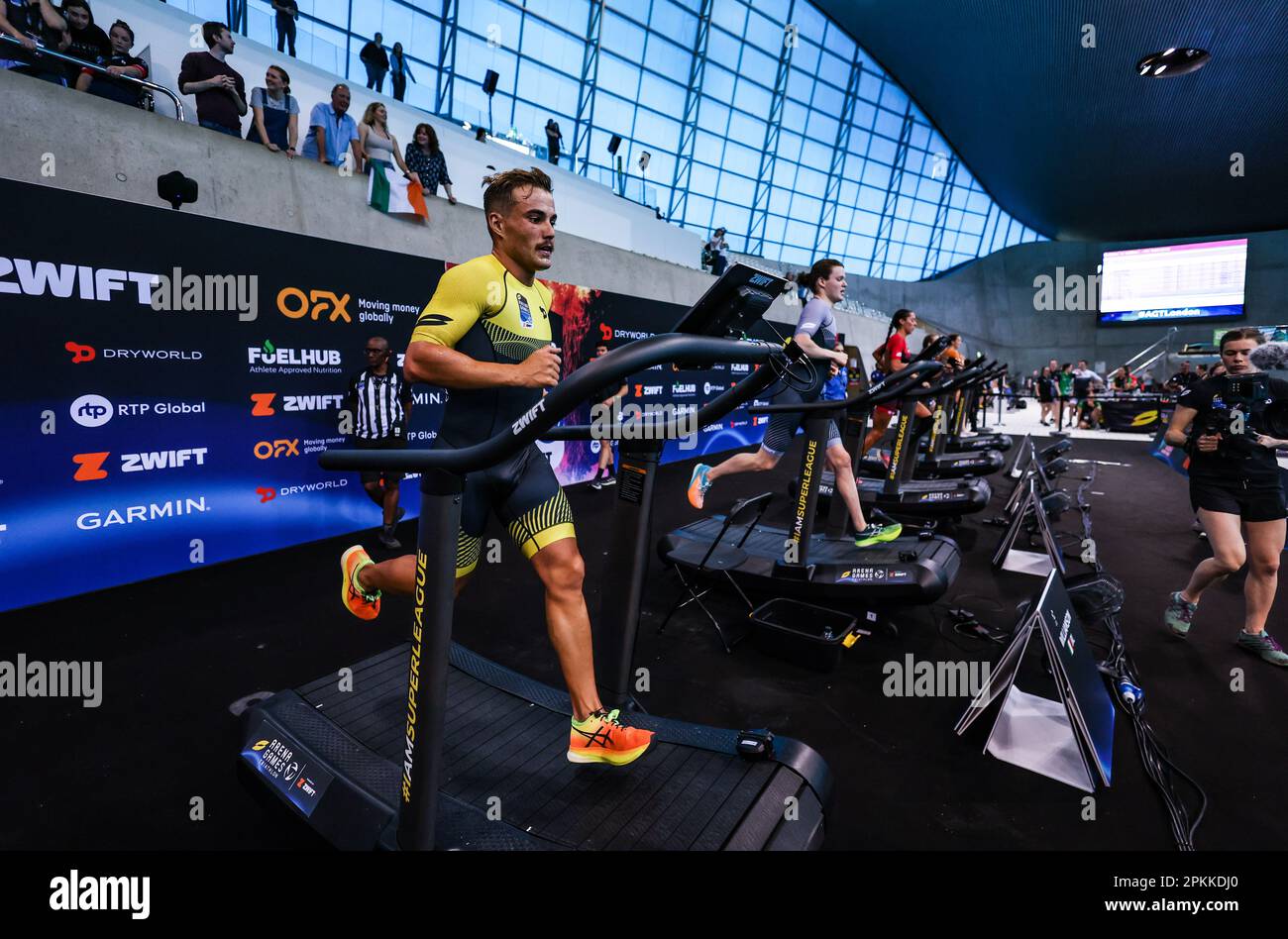 Brazil’s Ronan Cordeiro during his Para Triathlon race during the Arena ...