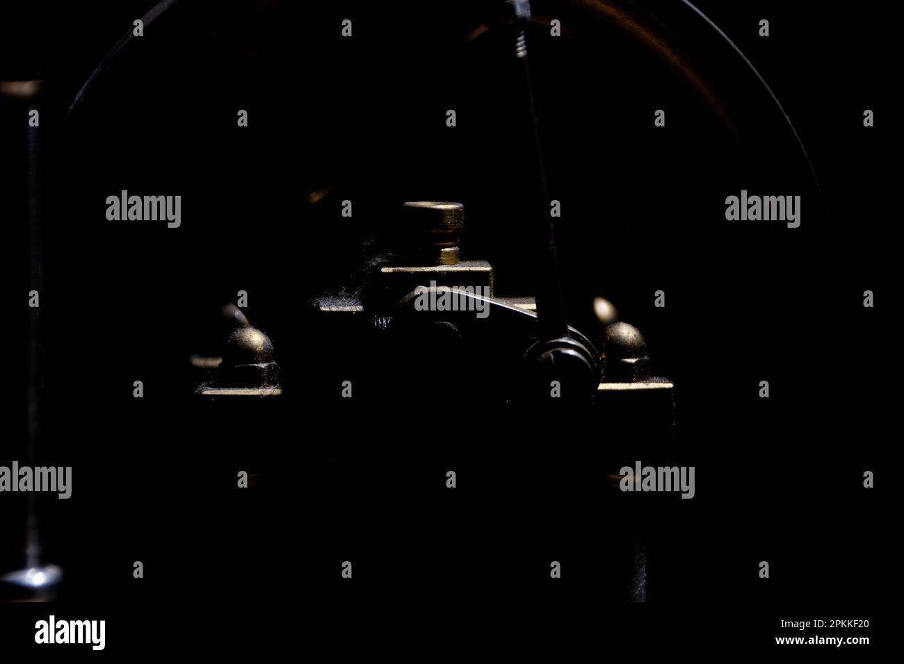 closeup of a stirling engine construction with real shadows Stock Photo ...