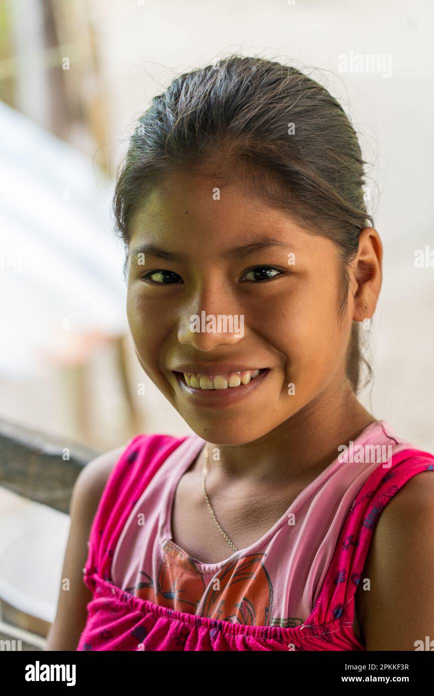 Faces of Peru: Life on the Amazon Stock Photo - Alamy