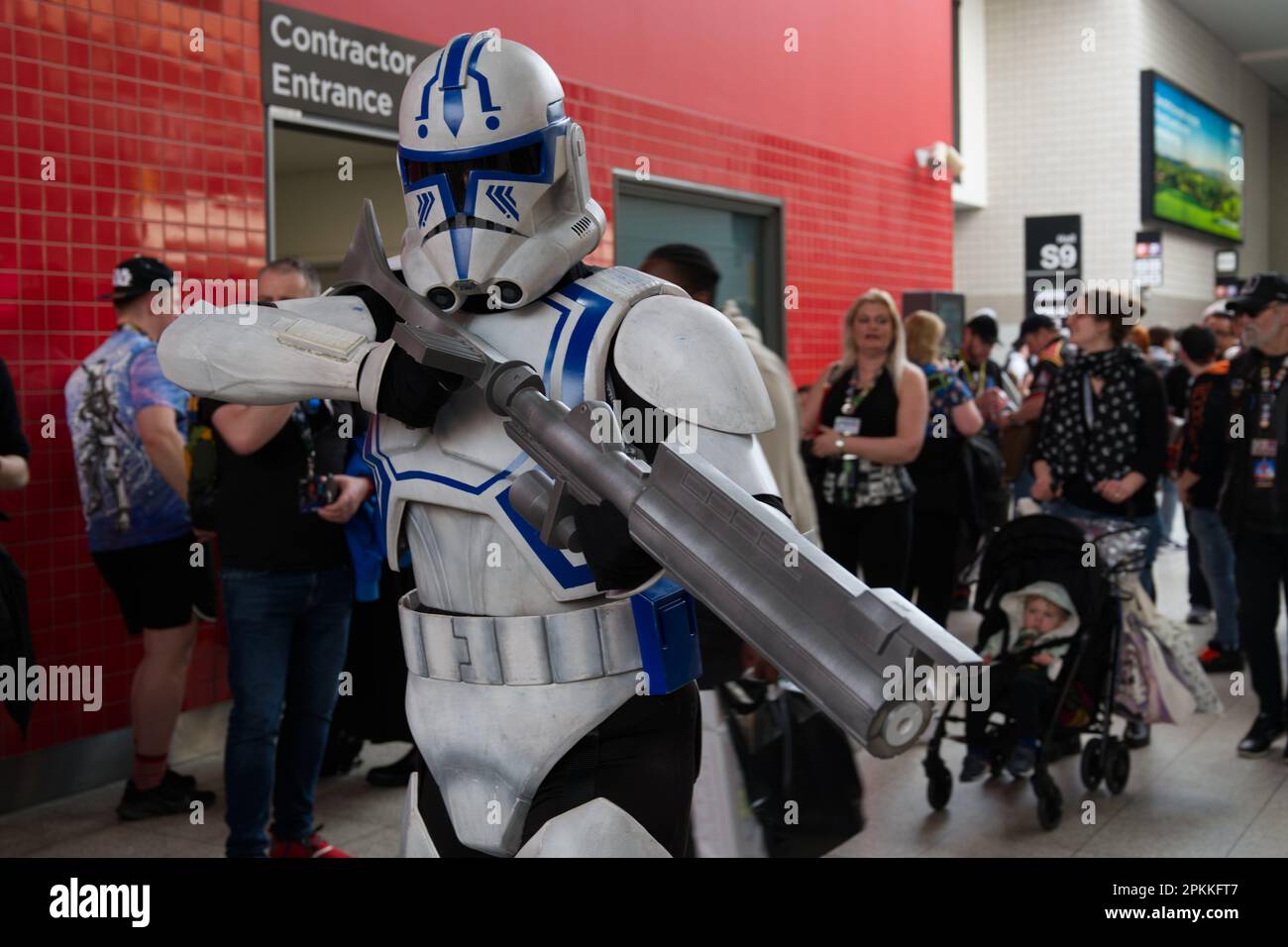 Clone trooper cosplay at Star Wars Celebration 2023 Stock Photo - Alamy