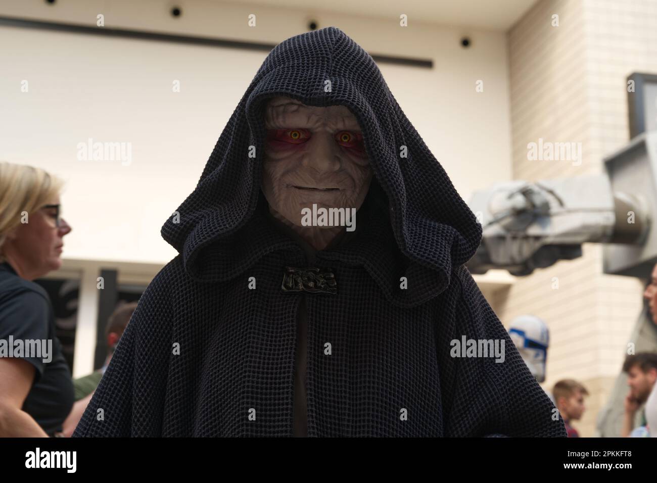 The Emperor cosplay at Star Wars Celebration 2023 Stock Photo - Alamy