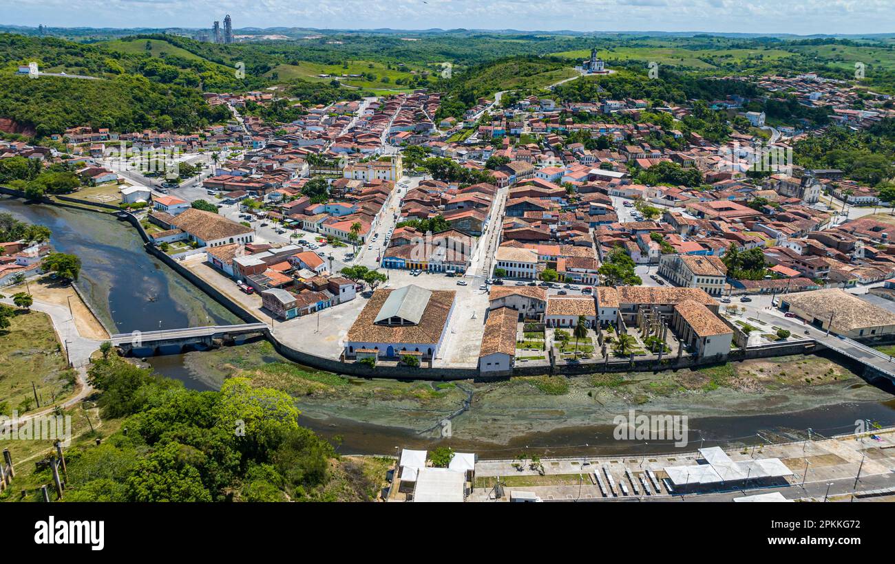 Aerial of Laranjeiras, Sergipe, Brazil, South America Stock Photo - Alamy