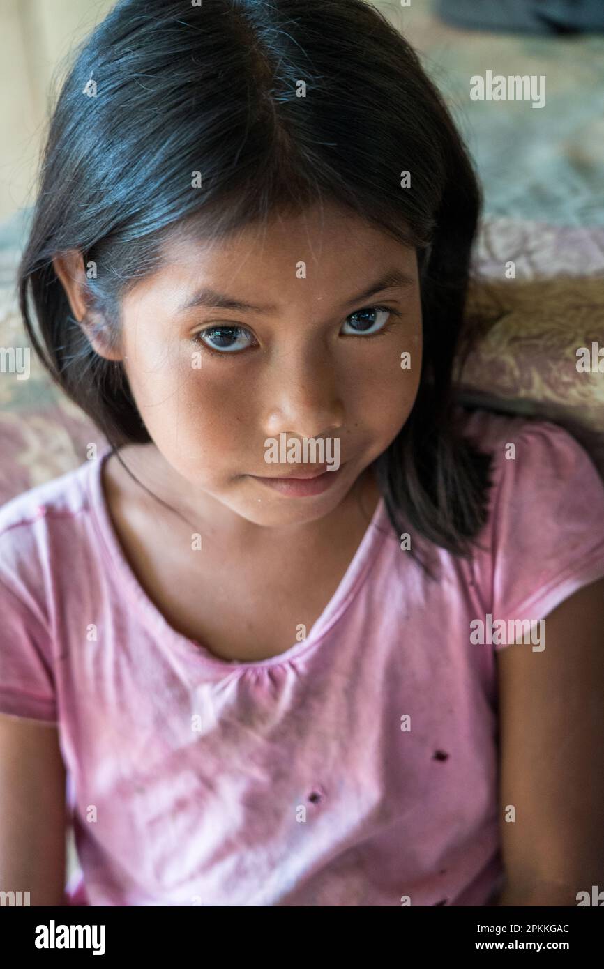 Faces of amazonian children hi-res stock photography and images - Alamy