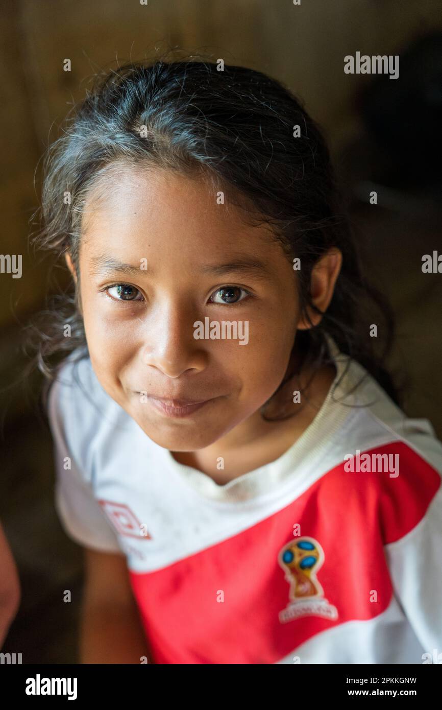 Faces of Peru: Riberenos of the Amazon Stock Photo - Alamy