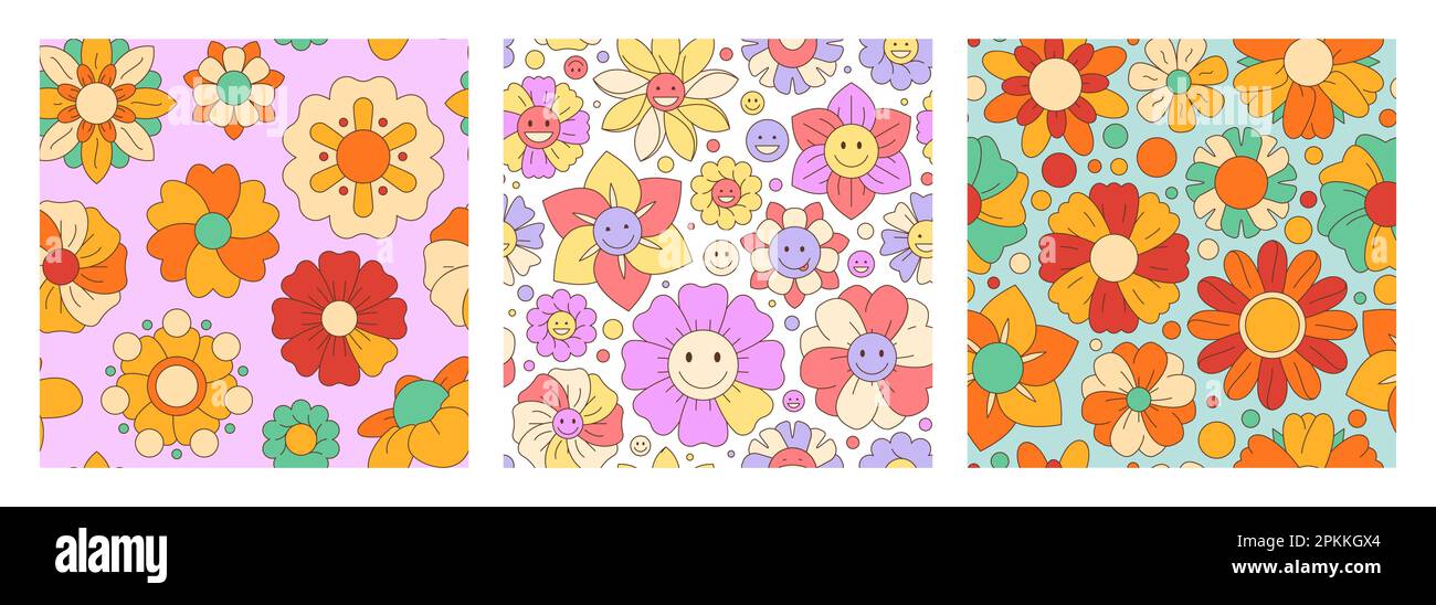 1960s hippie flowers hi-res stock photography and images - Alamy