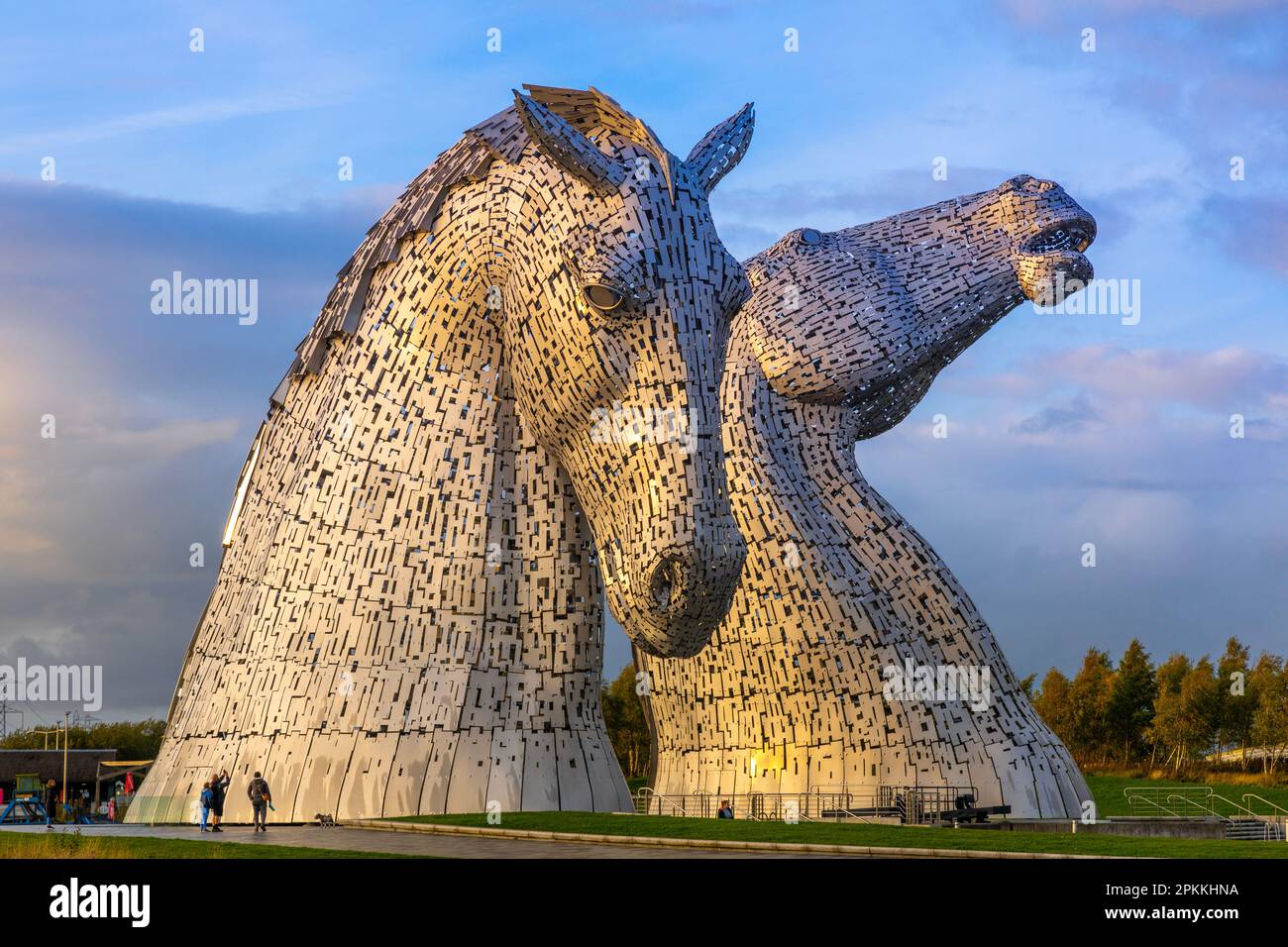 The Kelpies, The Helix Park, Falkirk, Scotland, United Kingdom, Europe ...