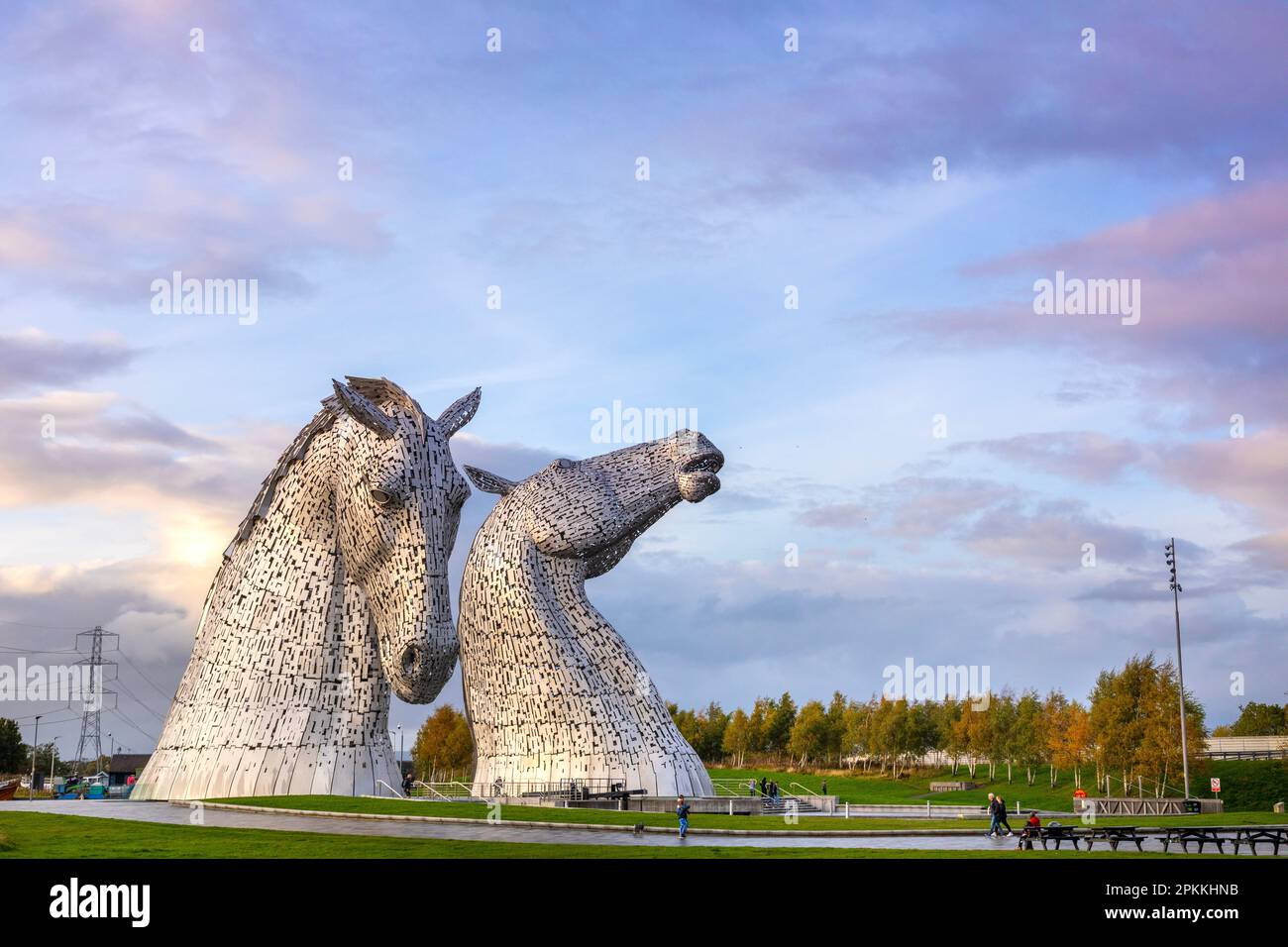 The Kelpies, The Helix Park, Falkirk, Scotland, United Kingdom, Europe ...
