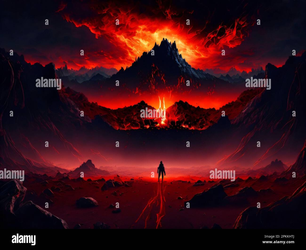 Dark fantasy illustration hi-res stock photography and images - Alamy