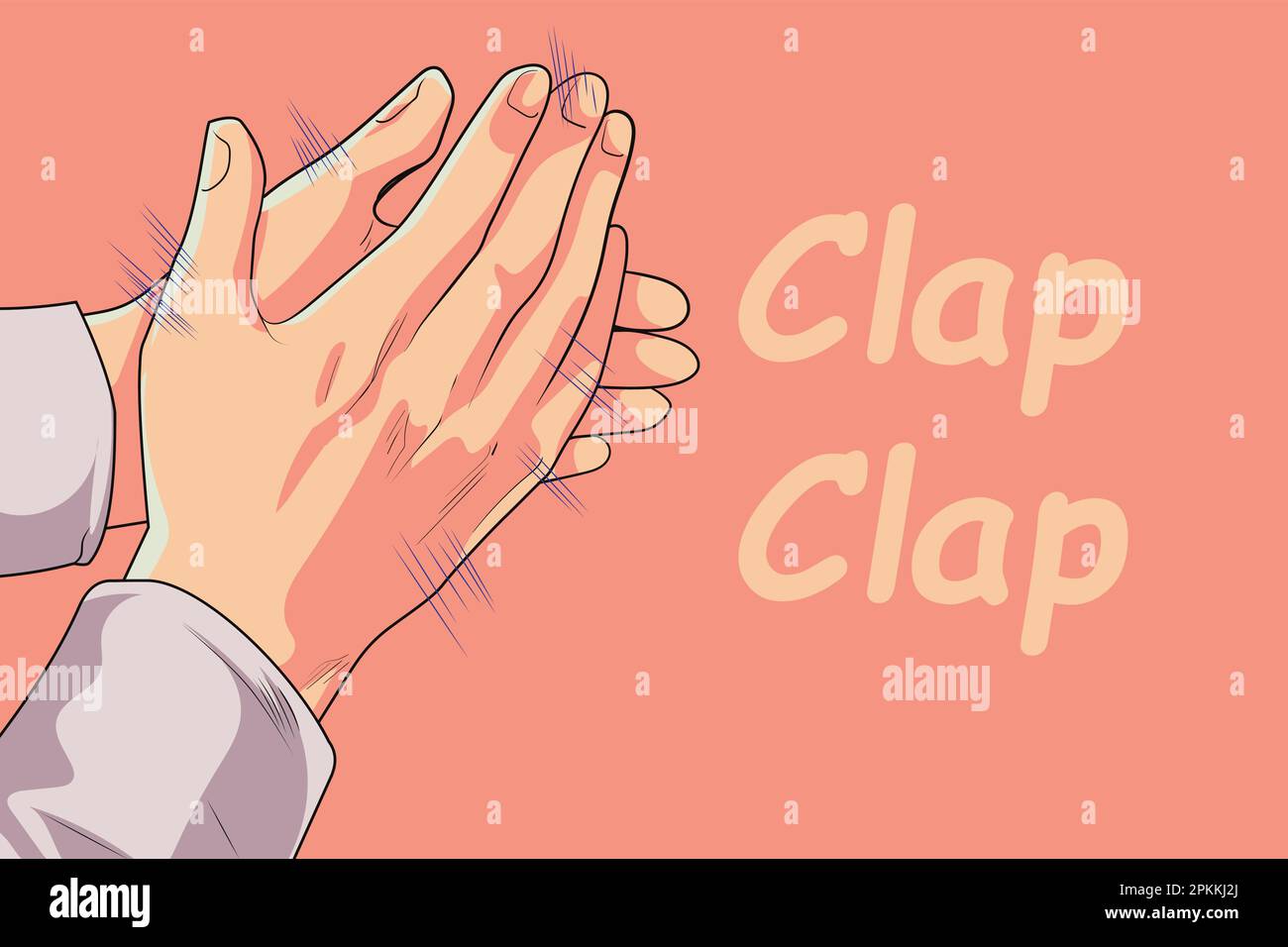 Clapping business Stock Vector Images - Alamy