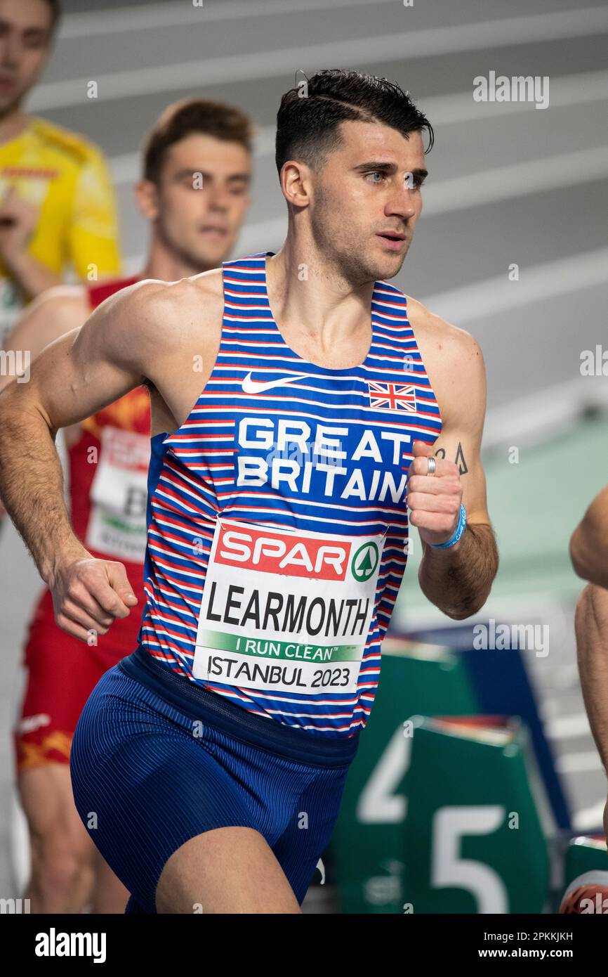 Guy Learmonth of Great Britain & NI competing in the men’s 800m semi ...