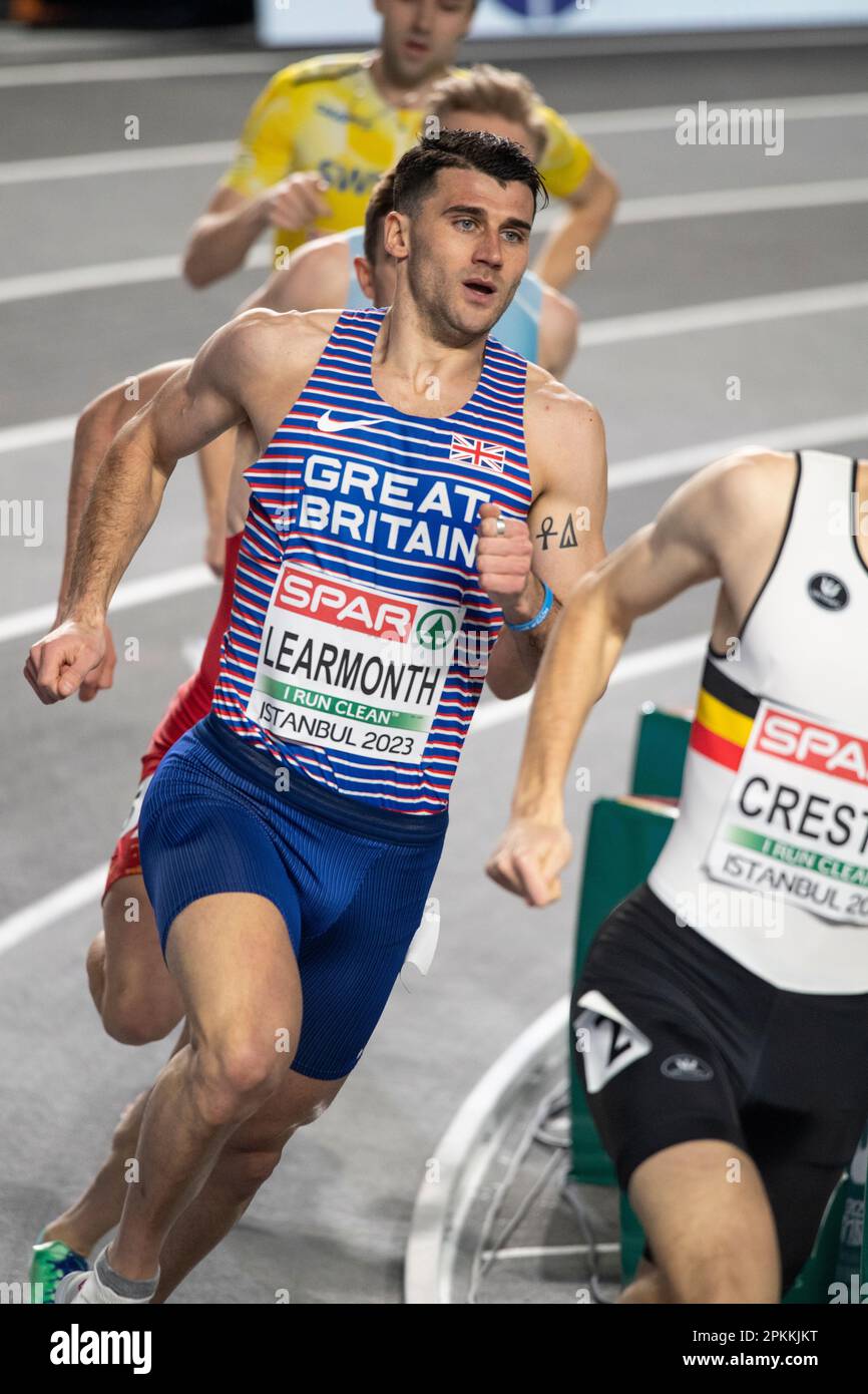 Guy Learmonth of Great Britain & NI competing in the men’s 800m semi ...