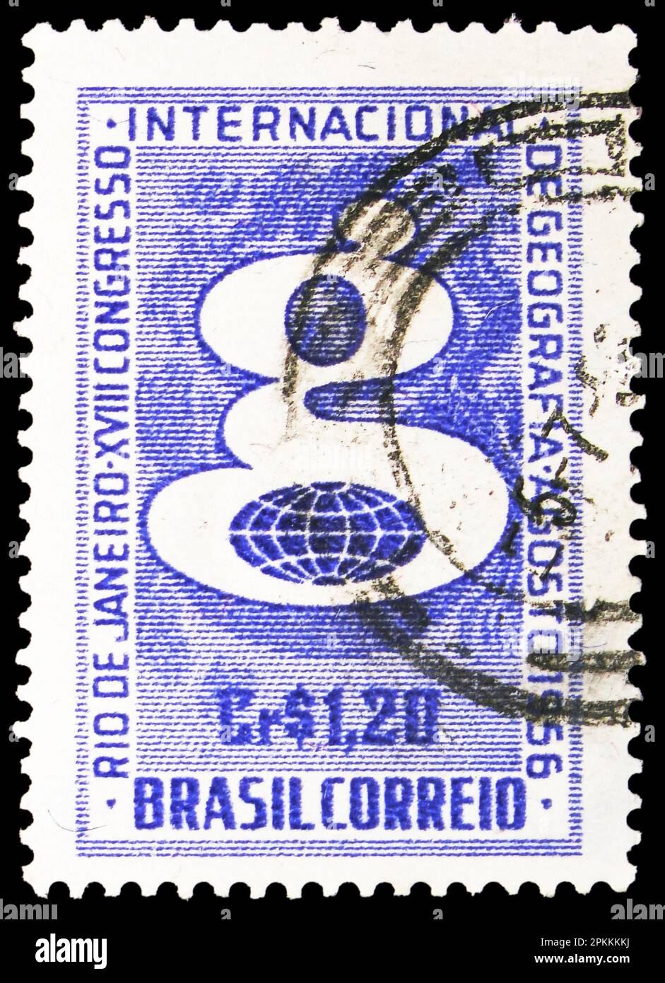 MOSCOW, RUSSIA - MARCH 26, 2023: Postage stamp printed in Brazil shows ...