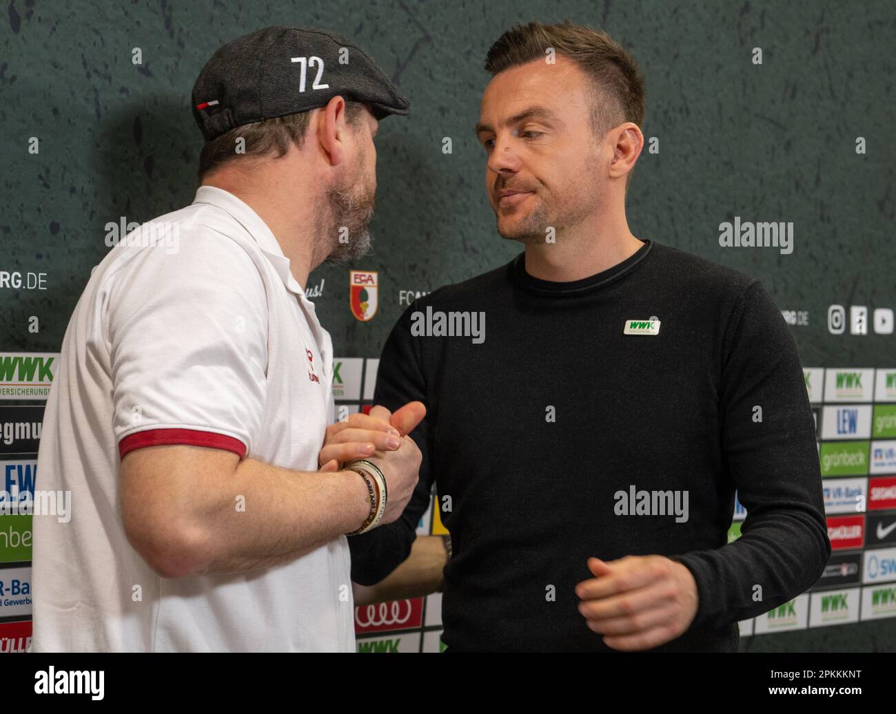 Augsburg, Germany. 08th Apr, 2023. Soccer: Bundesliga, FC Augsburg - 1 ...