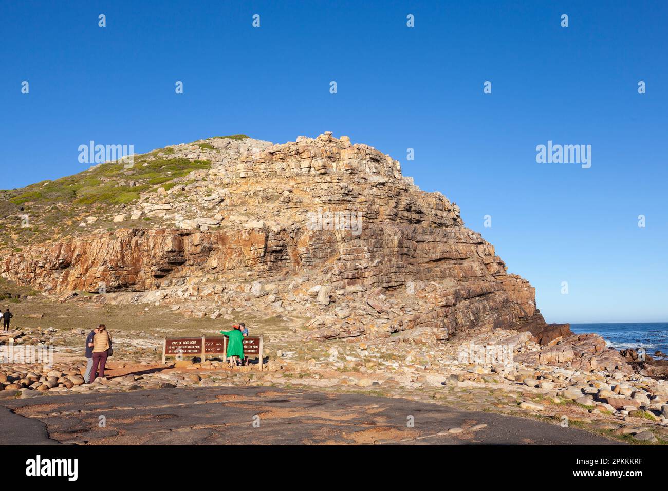 Cape of Good Hope rock formation - the Most South-Western Point of the ...