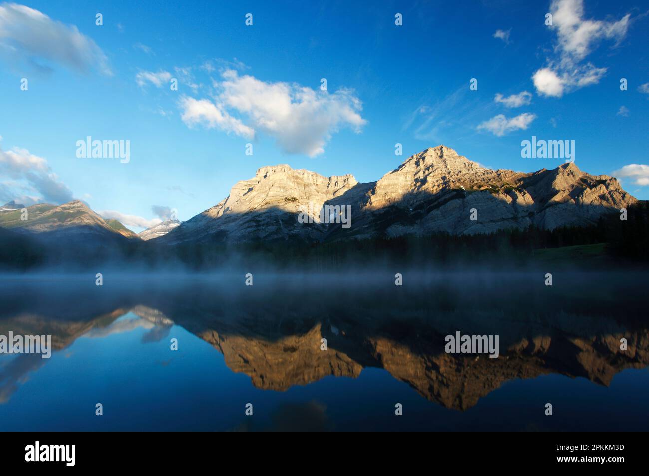 Wedge Pond, Kananaskis Country, Alberta, Rocky Mountains, Canada, North ...