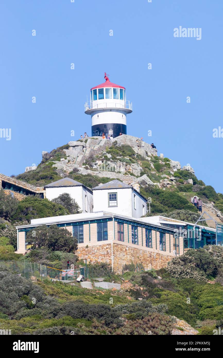 The Old Cape Point Lighthouse, Cape Point, Cape Town, South Africa This ...