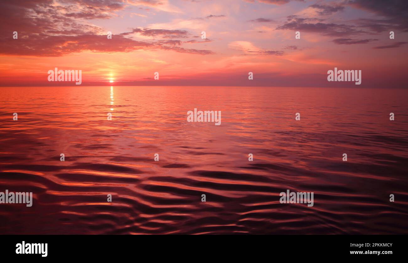 Midnight Sun off north west coast of Norway, Scandinavia, Europe Stock ...