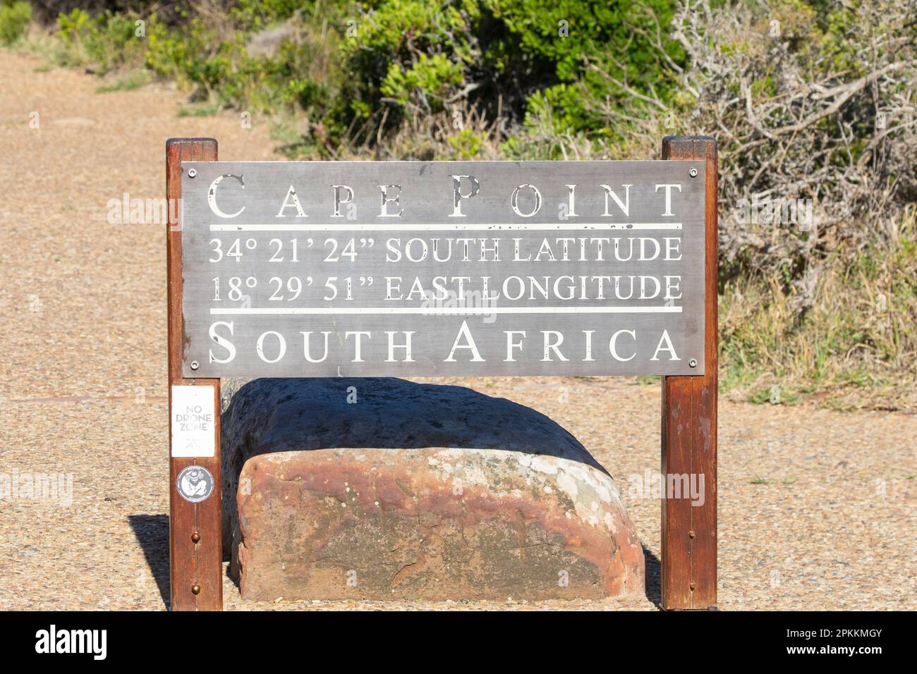 The Location Sign at Cape Point, Cape Town, Western Cape, South Africa ...