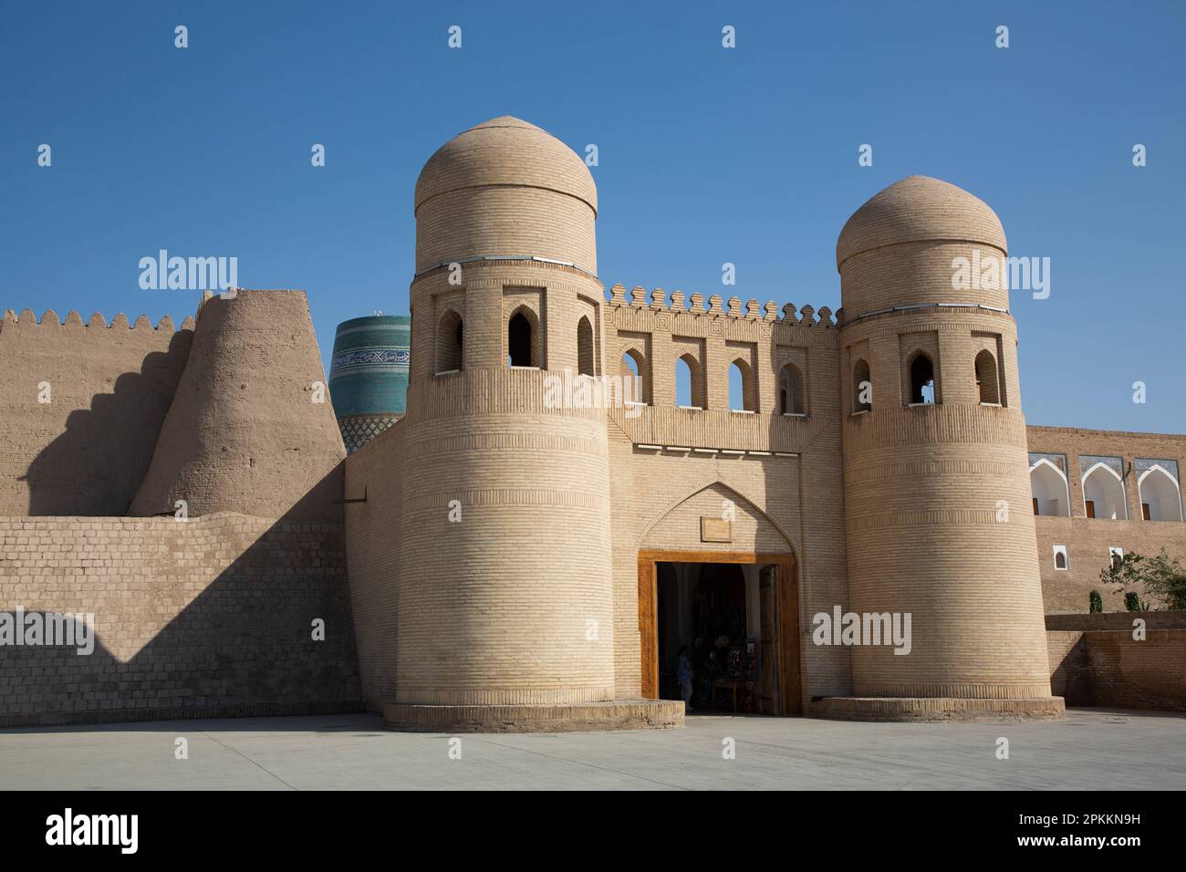 West Gate (Father Gate), Ichon Qala (Itchan Kala), UNESCO World ...