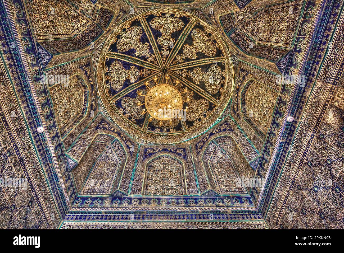 Ceiling, Interior, Pakhlavon Mahmud Mausoleum, Ichon Qala (Itchan Kala ...