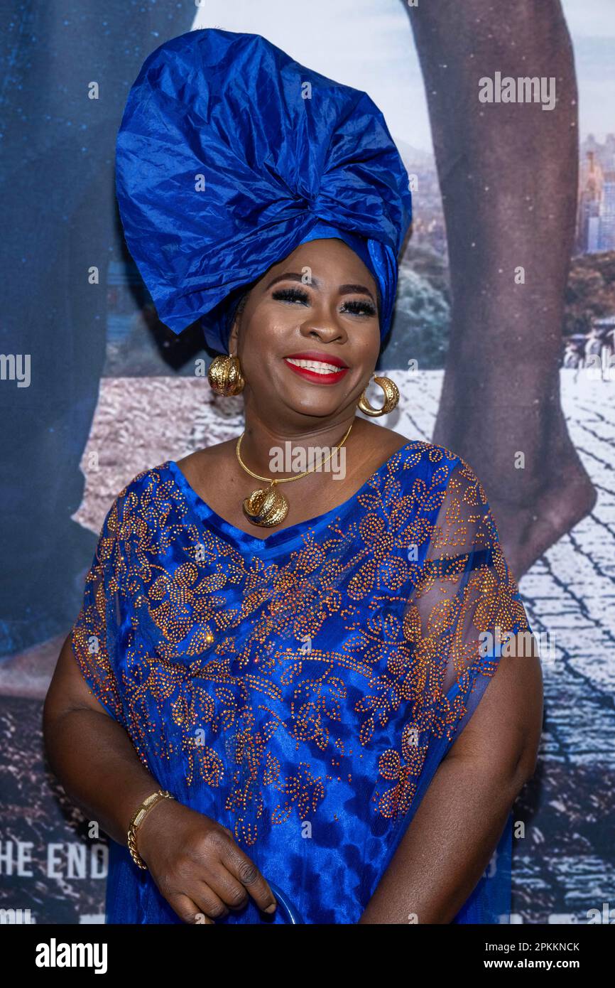 Beverly Hills, Ca, USA. 7th Apr 2023. Fashion Designer Amusat Abiola ...