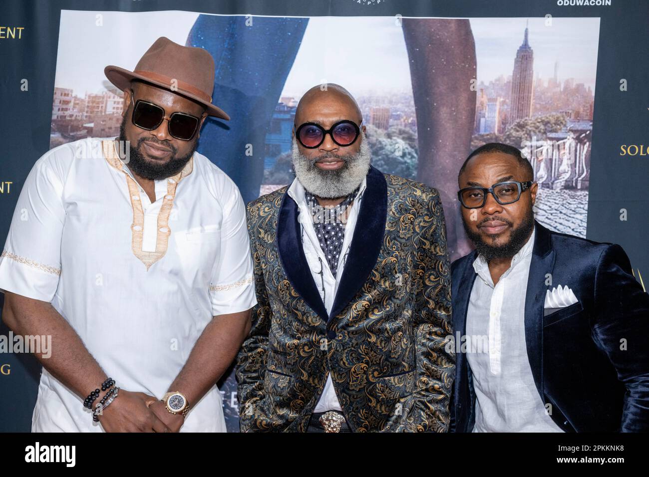 Beverly Hills, Ca, USA. 7th Apr 2023. Talent agent Sam Okhade, Dr. E ...