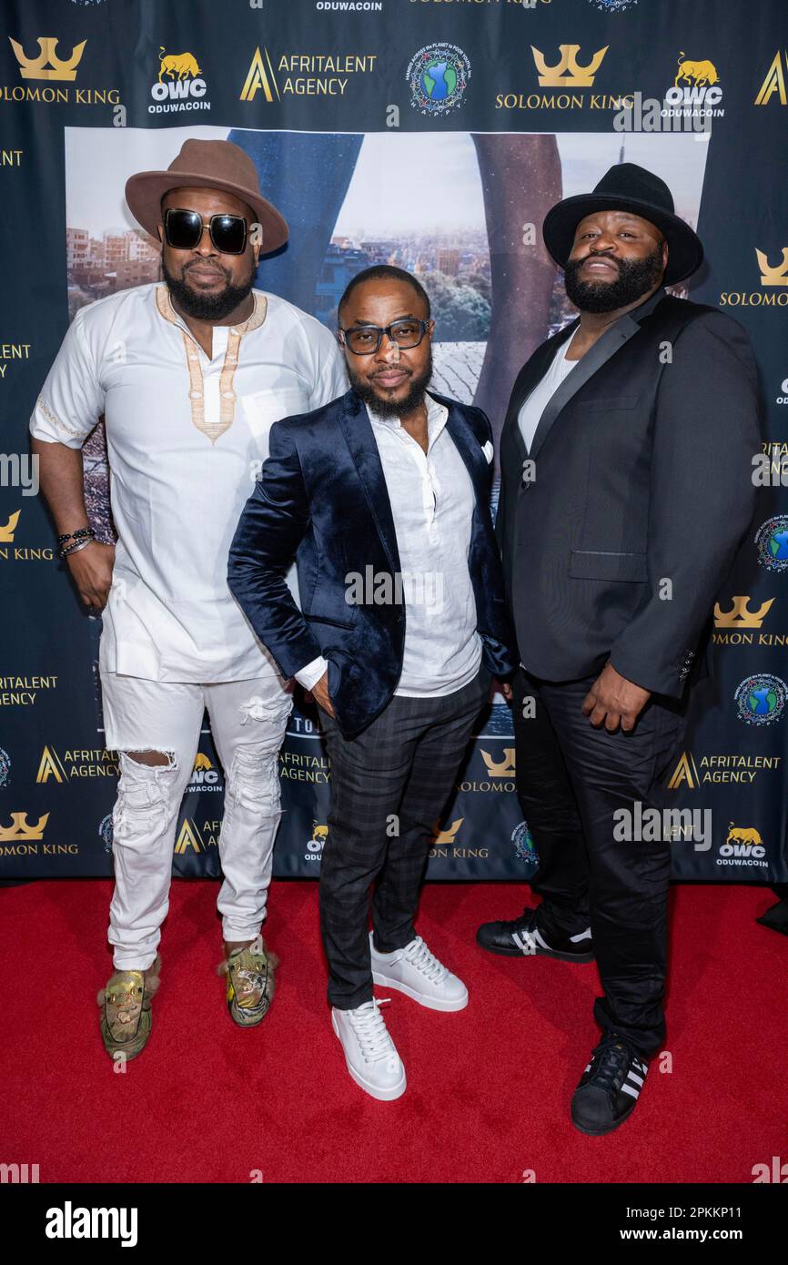 Beverly Hills, Ca, USA. 7th Apr 2023. Talent agent Sam Okhade, Producer ...